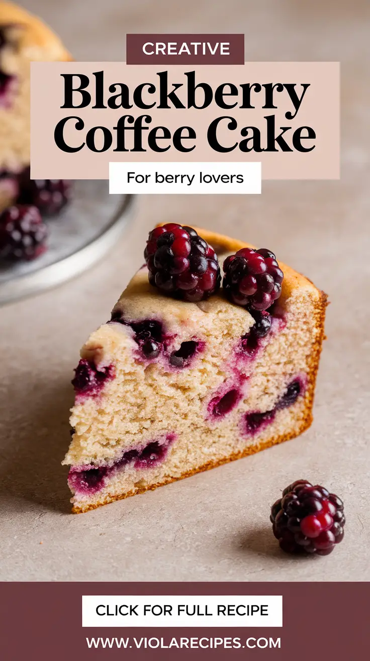 Blackberry Cake Recipe -Perfectly Moist & Delicious