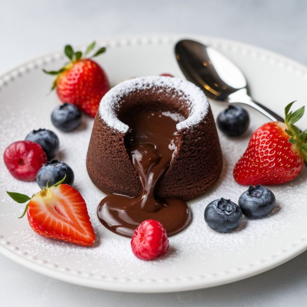 Molten Chocolate Lava Cake -Easy Dessert