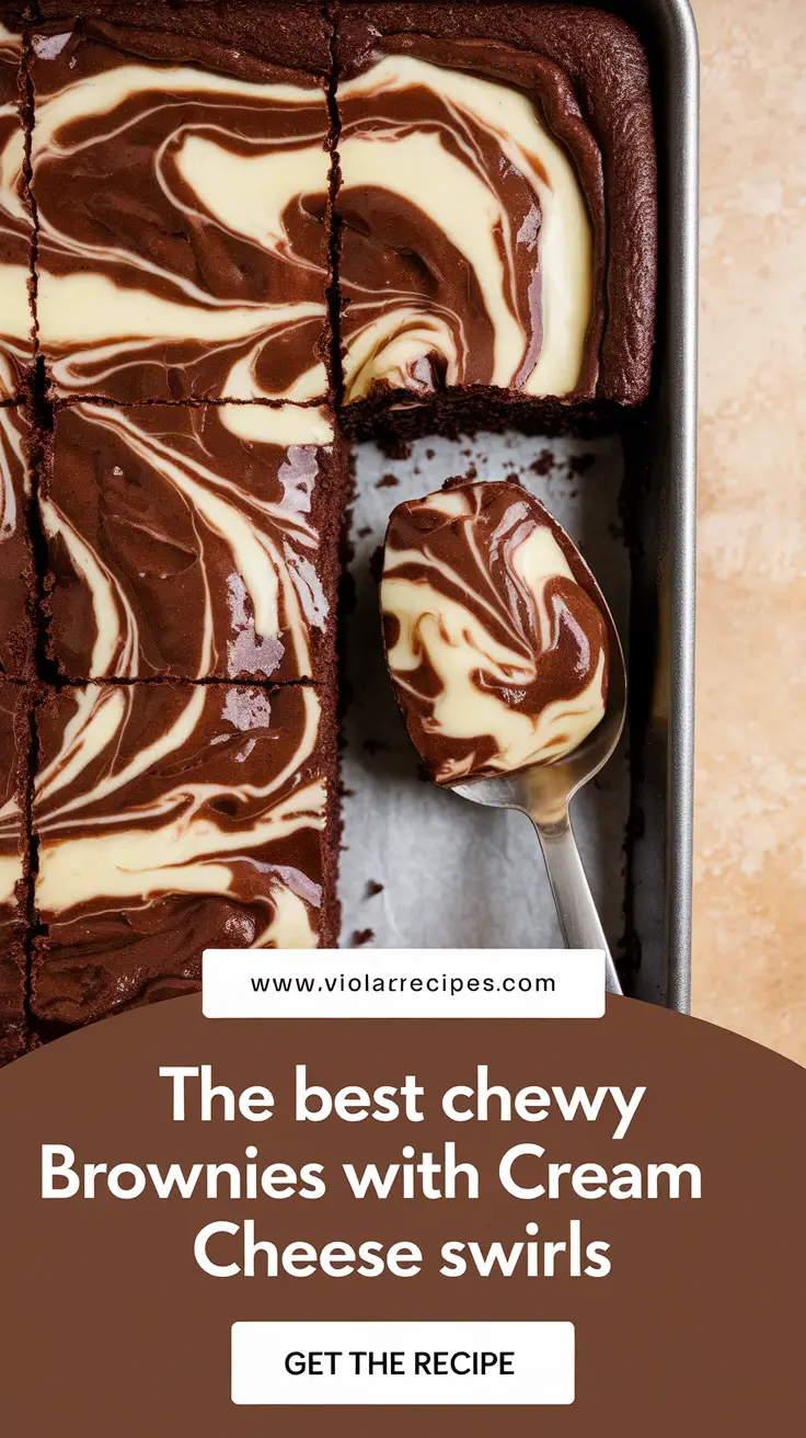 Cream Cheese Brownies Recipe - Better Than Box Mix!