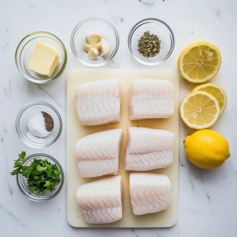 Baked Cod with Garlic and Lemon Recipe - Ready in 30 Minutes