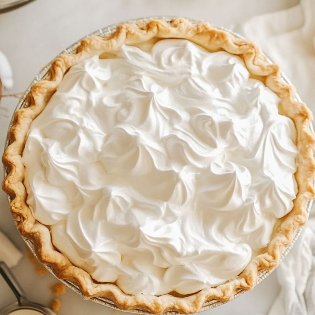Easy Coconut Cream Meringue Pie Recipe