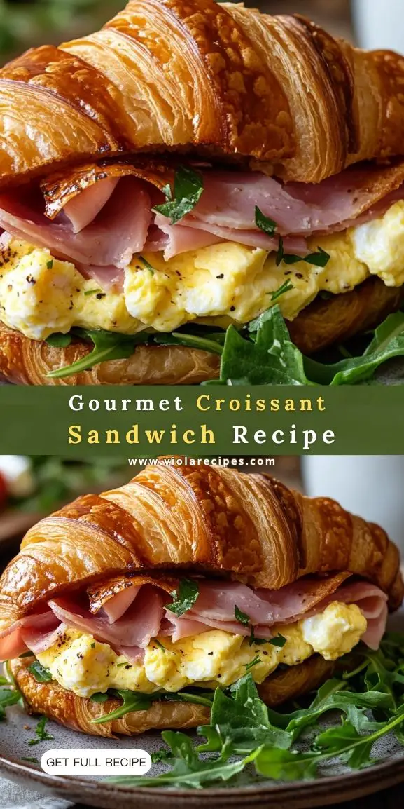 Breakfast Croissant Sandwich in 15 mins - Quick & Easy Morning Favorite