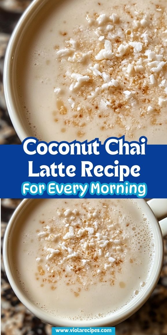 Easy Coconut Chai : Creamy and Cozy Sips in Just 5 Minutes