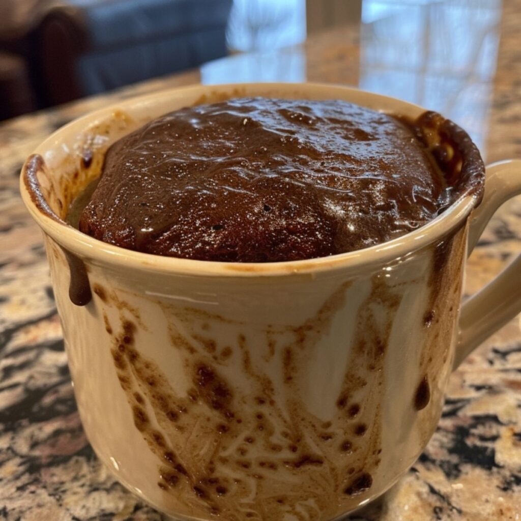 3 Ingredient Mug Cake Recipe - Perfect Microwave Dessert
