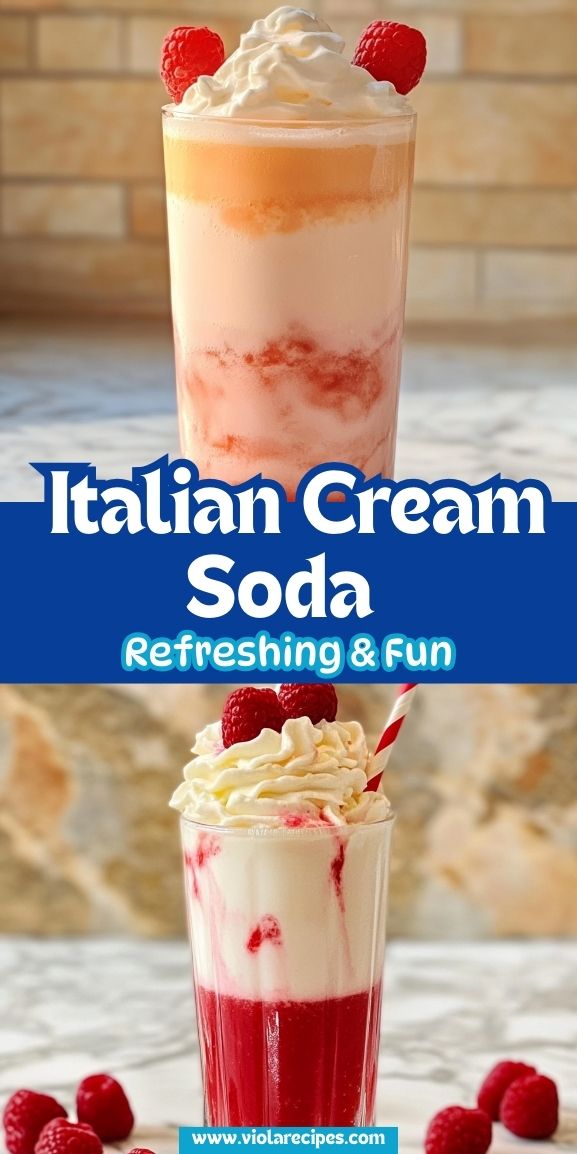 Italian Cream Soda Recipe – Easy Fizzy treat in 5 minutes!