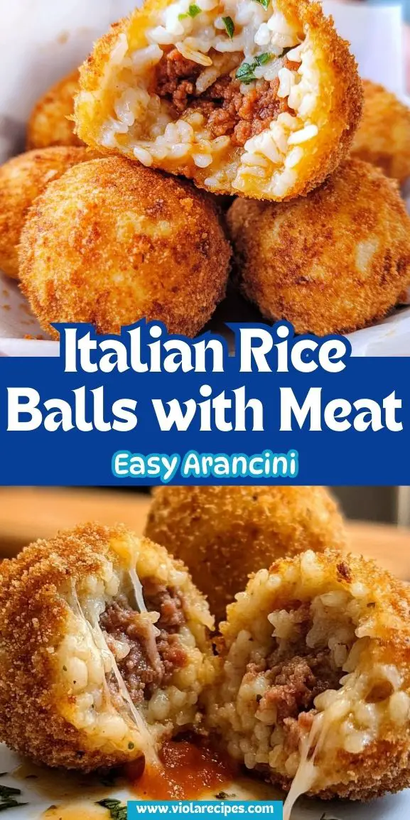 4-Step Arancini: Easy Italian Rice Balls with Meat