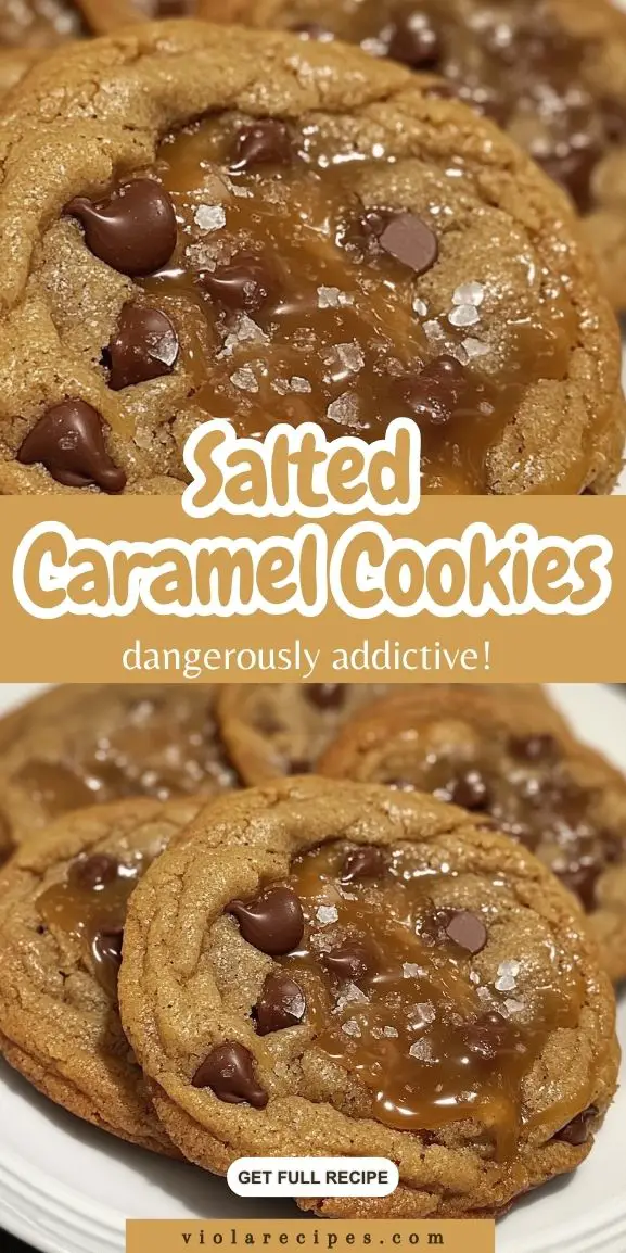 Irresistible Salted Caramel Cookie Recipe - Sweet & Salty