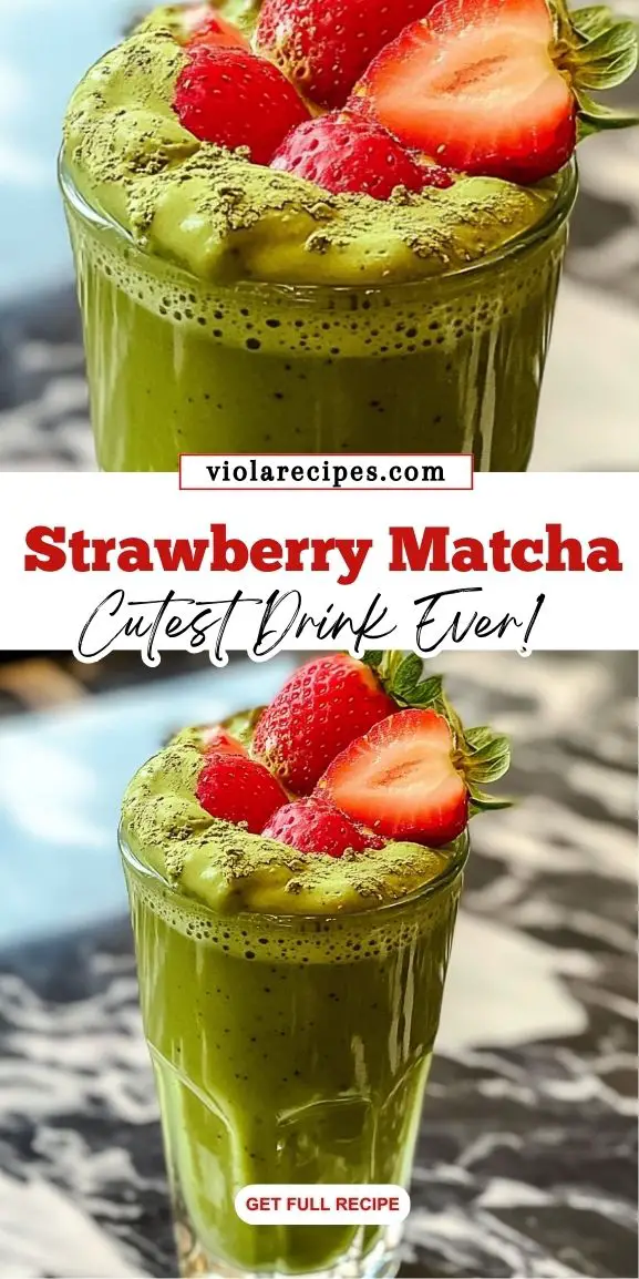 Easy Strawberry Matcha Recipe - Sweet & Refreshing