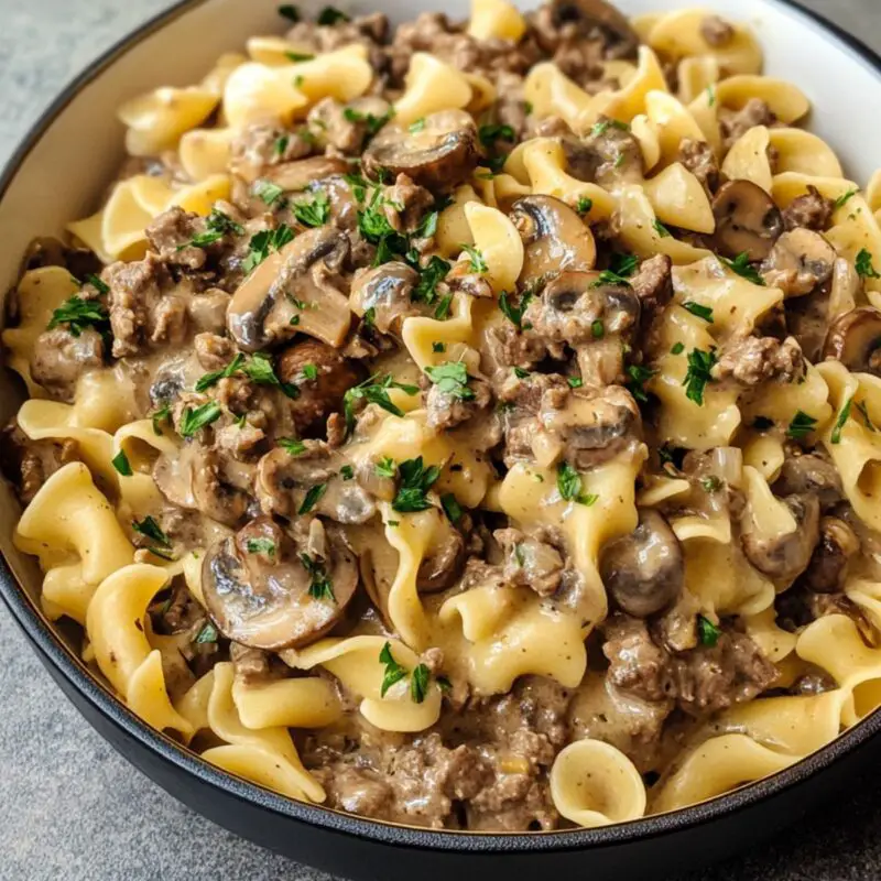 Easy Hamburger Helper Beef Stroganoff - Ready in 30 Minutes!