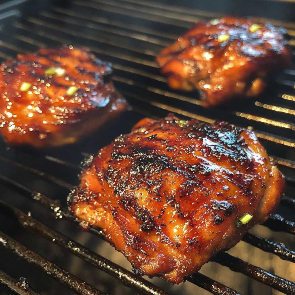 Honey Garlic Smoked Chicken Thighs – Ready in Under 2 Hours!
