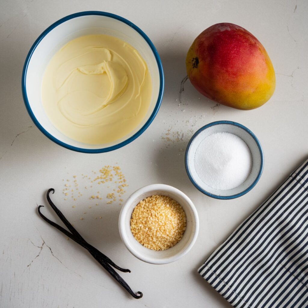 Mango Panna Cotta Recipe - Easy Tropical Italian Dessert