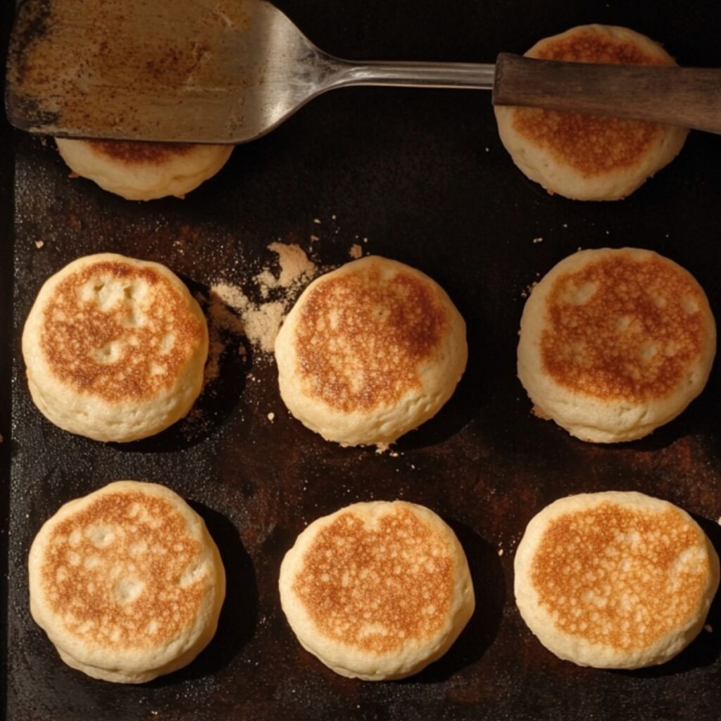 Homemade English Muffin Recipe in just 4 Easy Steps