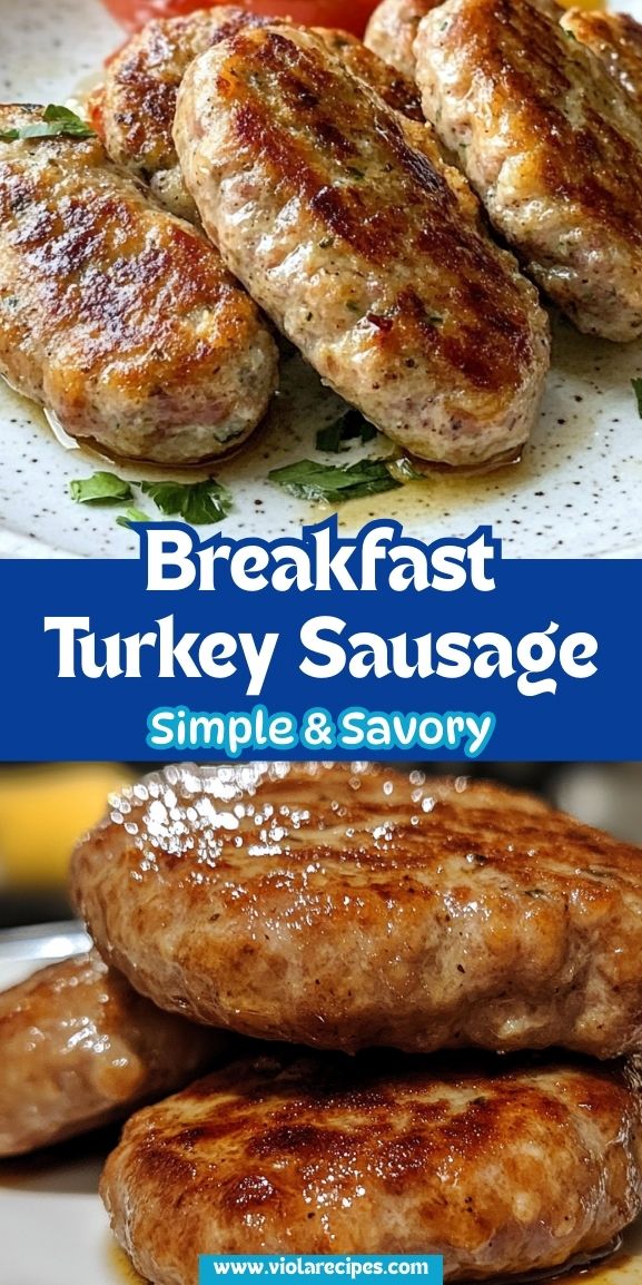 Breakfast Turkey Sausage – Easy & Juicy in 20 Minutes