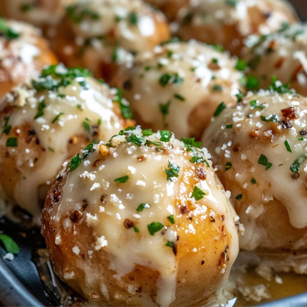 15 Garlic Parmesan Cheeseburger Bombs - Easy & Flavorful