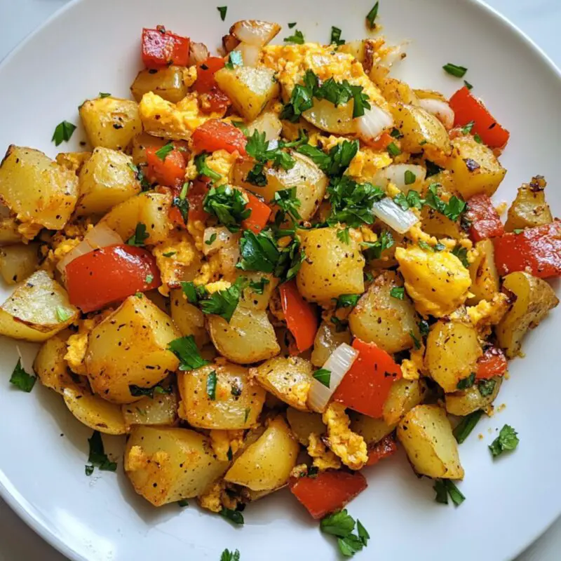 Potato Egg Scramble – Easy 25-Minute Breakfast Recipe