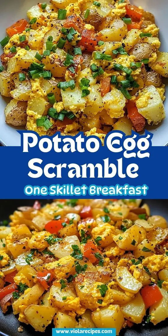 Potato Egg Scramble – Easy 25-Minute Breakfast Recipe