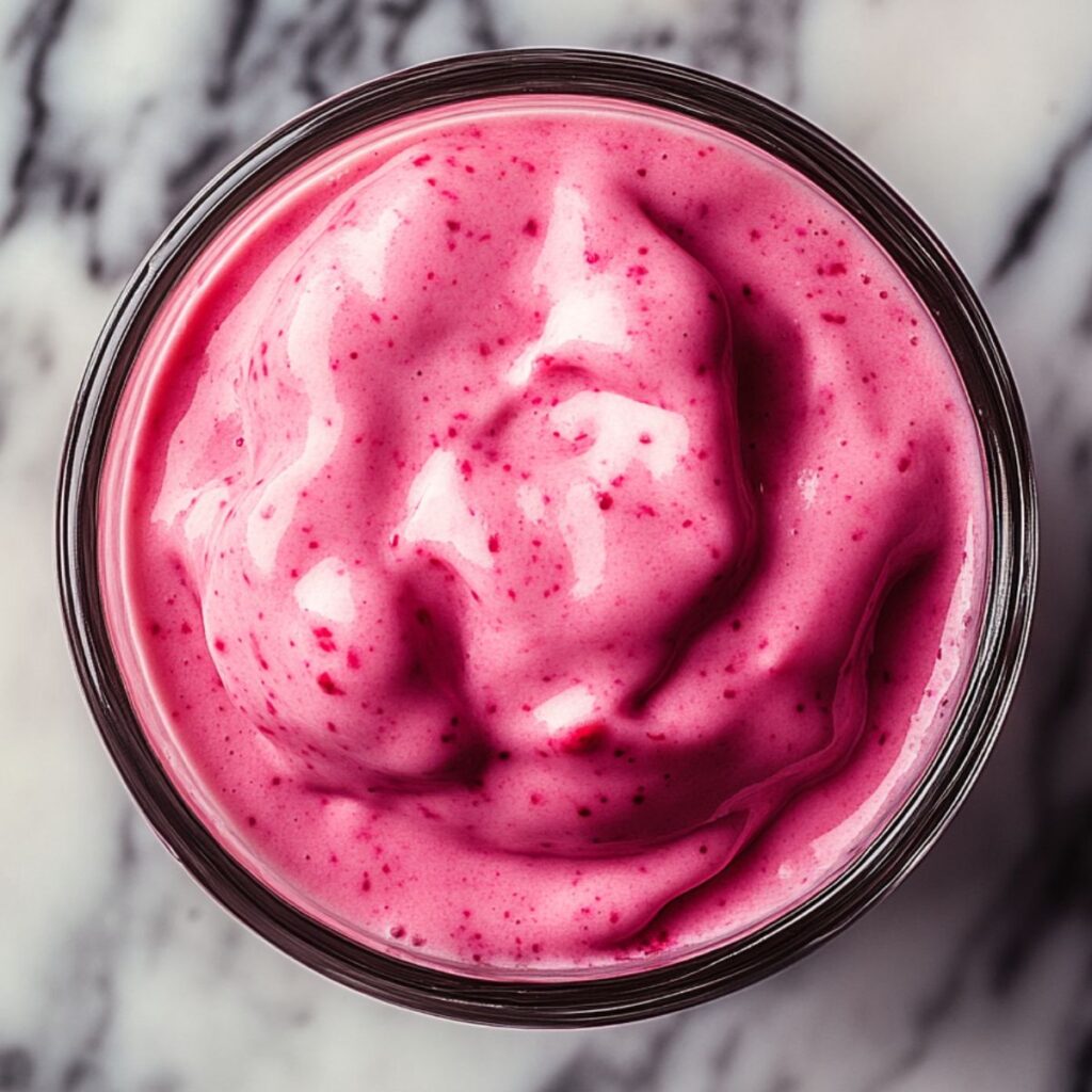 5 Minute Raspberry Cream Smoothie – Easy & Refreshing