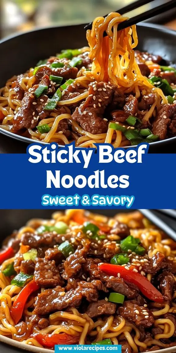 Sticky Beef Noodles: 7 Quick Steps to Crave-Worthy Dinner