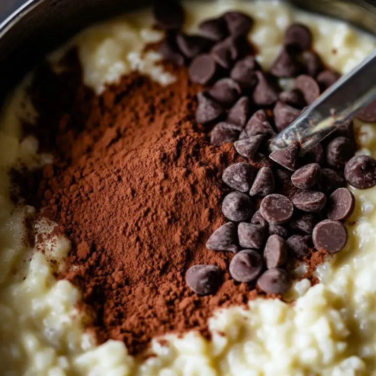 Chocolate Rice Pudding | (5 Min Prep) Easy Dessert