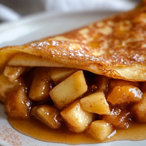 10-Minute Apple Cinnamon Crepes – Perfect Breakfast Treat