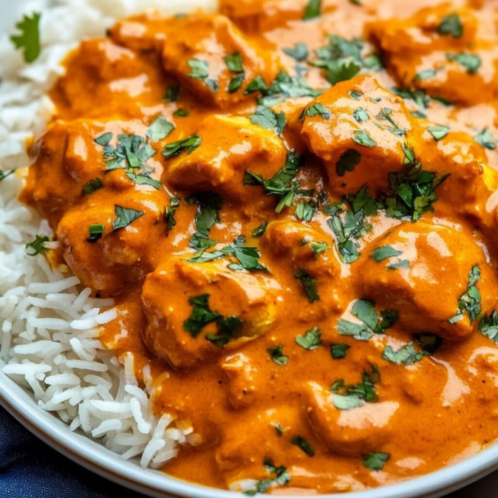 Quick Butter Chicken Rice Recipe – Delicous Dinner in 30 Min