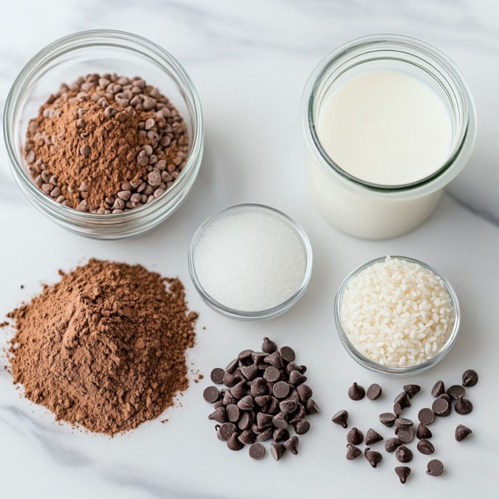 Chocolate Rice Pudding | (5 Min Prep) Easy Dessert