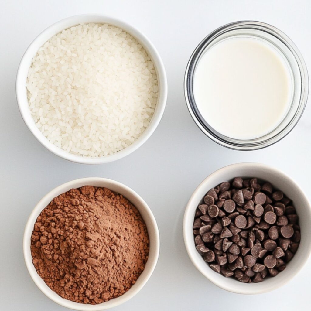 Chocolate Rice Pudding | (5 Min Prep) Easy Dessert