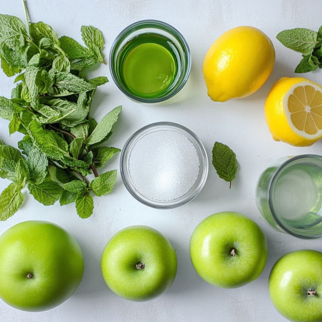 Green Apple Soda - Easy & Refreshing Drink in 10 Minute