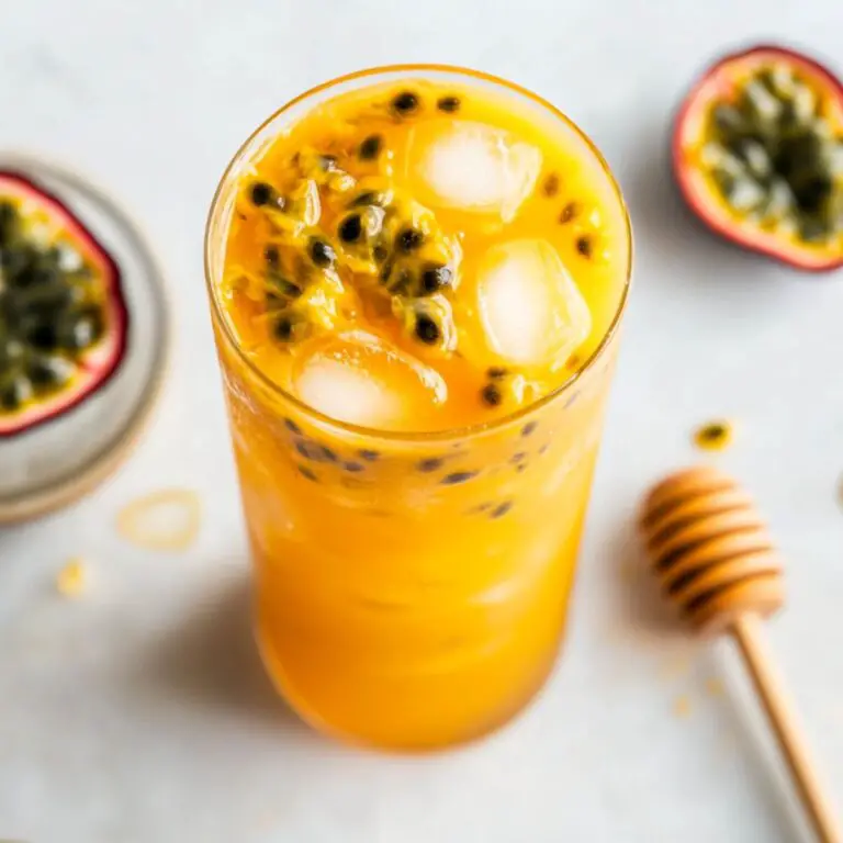 Passion Fruit Iced Tea: 5-Min Tropical Drink You’ll Love