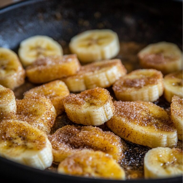 Pan Fried Cinnamon Bananas in 10 Minutes - Sweet & Easy