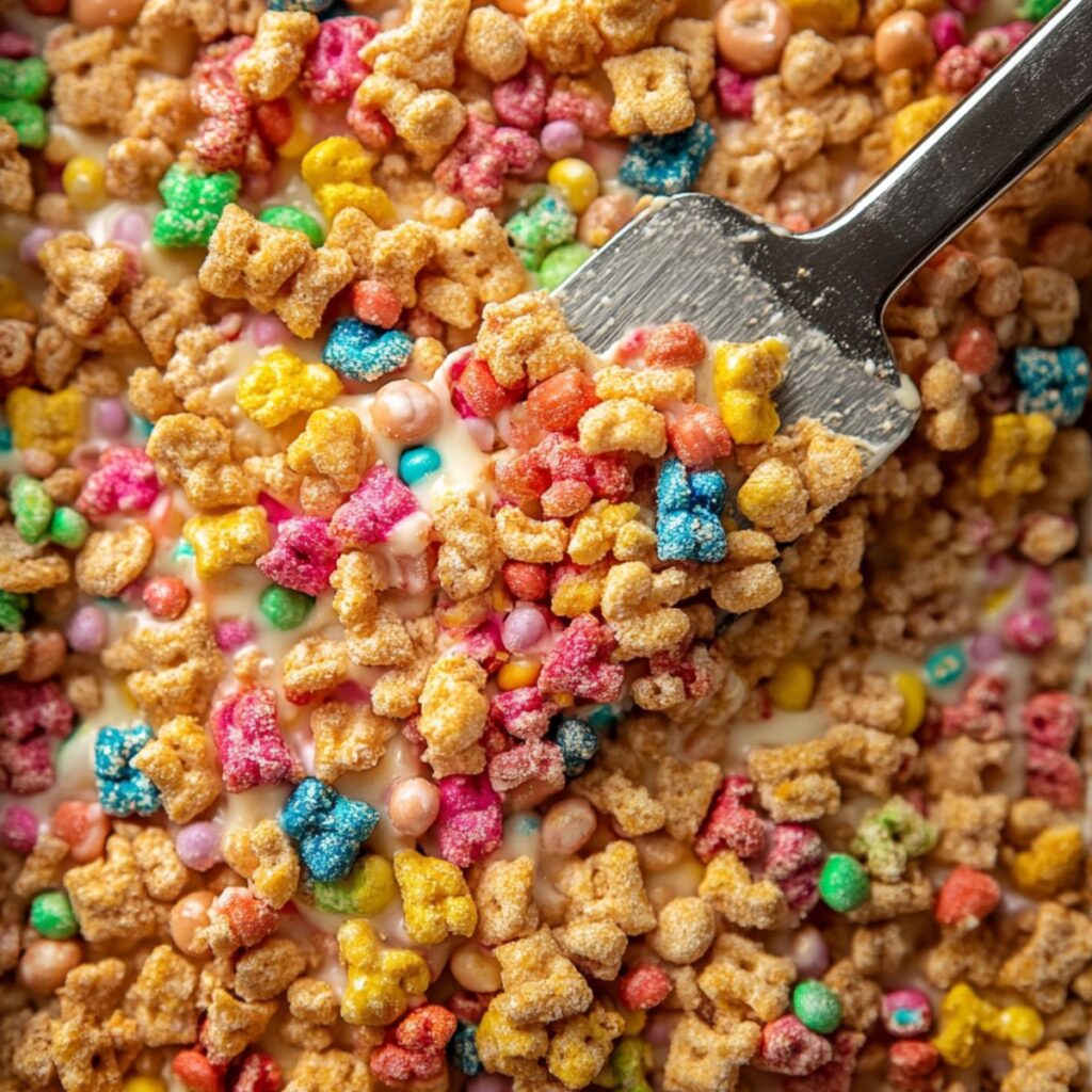 Easy Trix Cereal Bars (3-Ingredient Grab & Go Treat)