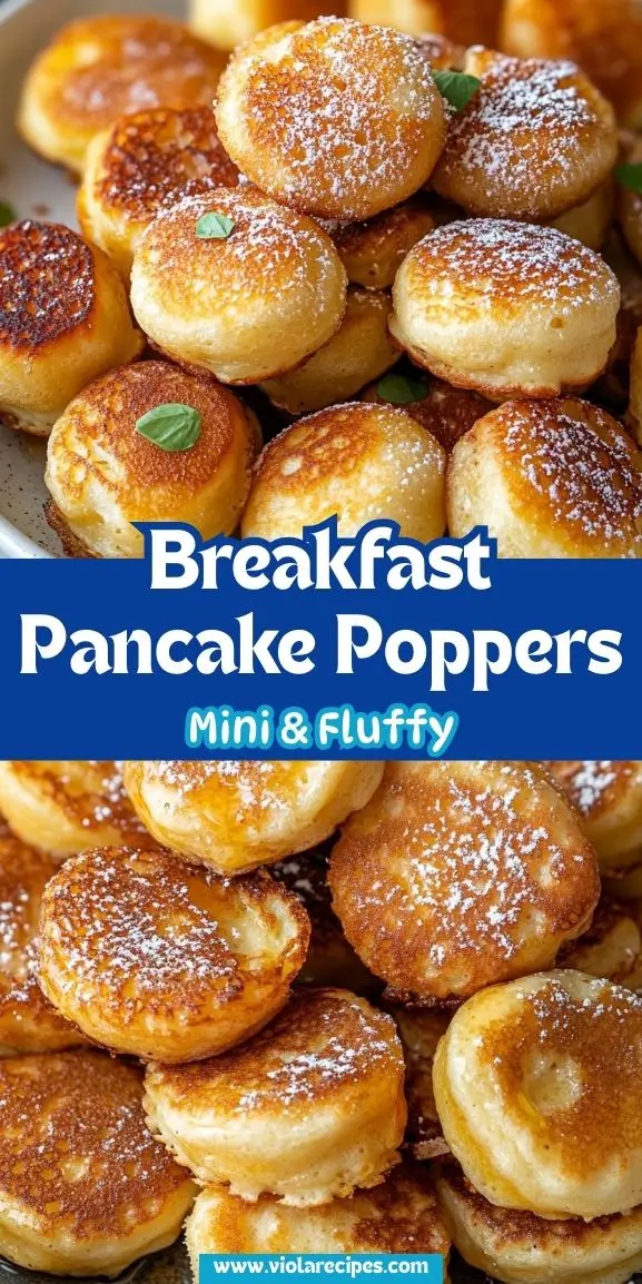 Easy Pancake Poppers - Breakfast Bliss in 20 Minutes