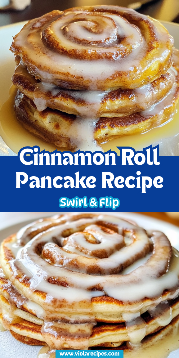 Delicious Cinnamon Roll Pancake Recipe - Ready in 30 Min
