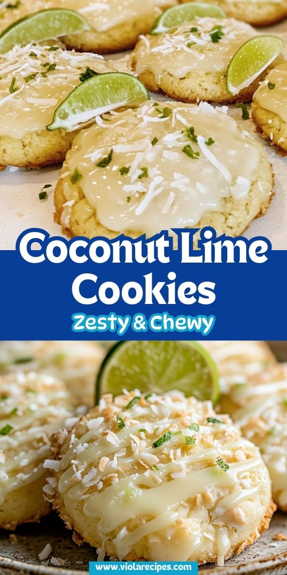 Easy Coconut Lime Cookies - A Perfect Treat Ready in 30 Min