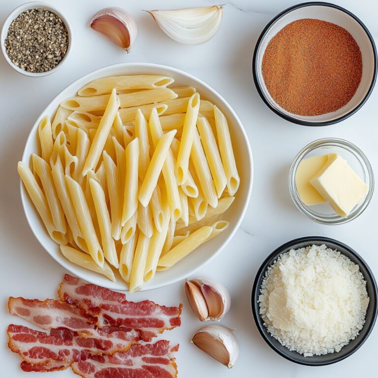 Easy Creamy Bacon Pasta – Rich & Delicious in 20 Minutes