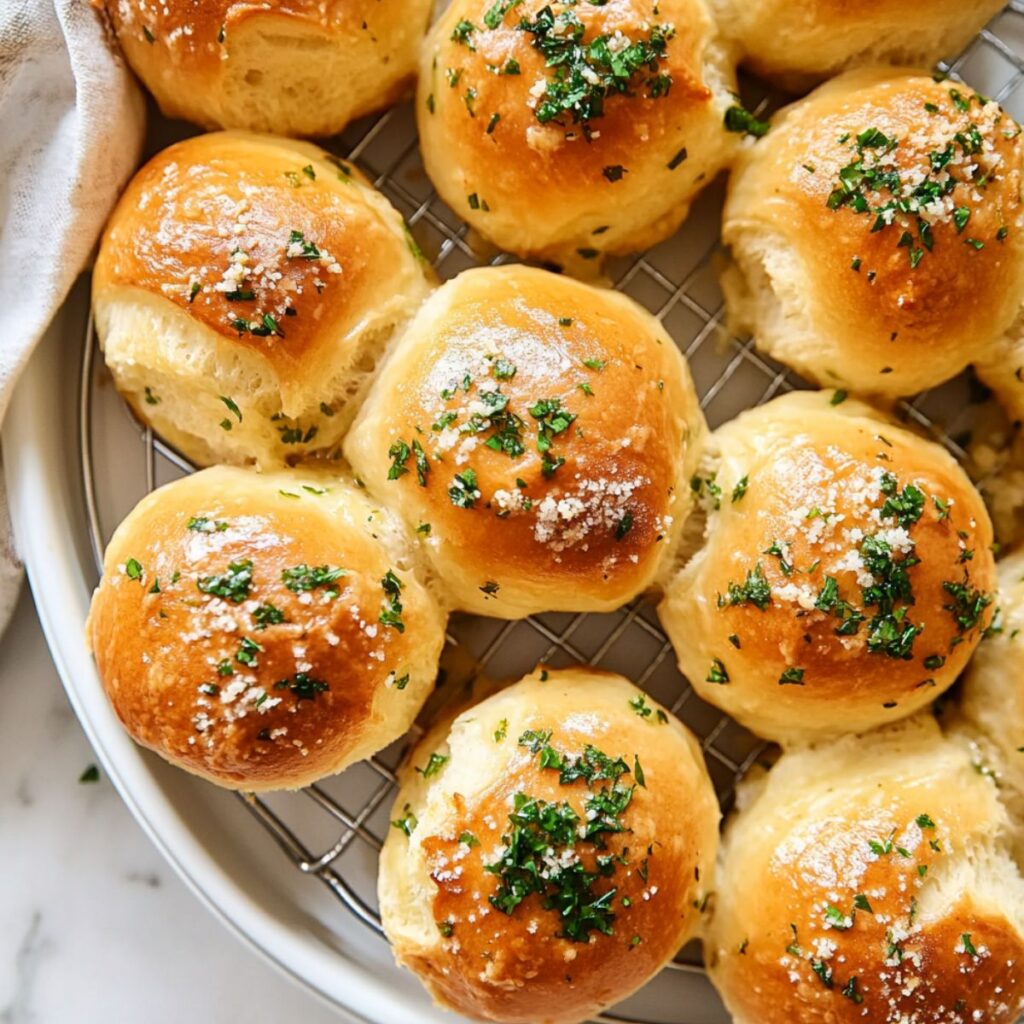 Quick Garlic Butter Bread Rolls – Soft & Flavorful