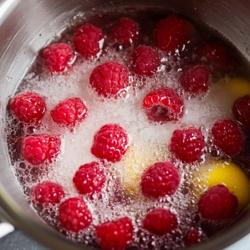 Easy Bellini Peach Raspberry Iced Tea - 20 min Summer Drink