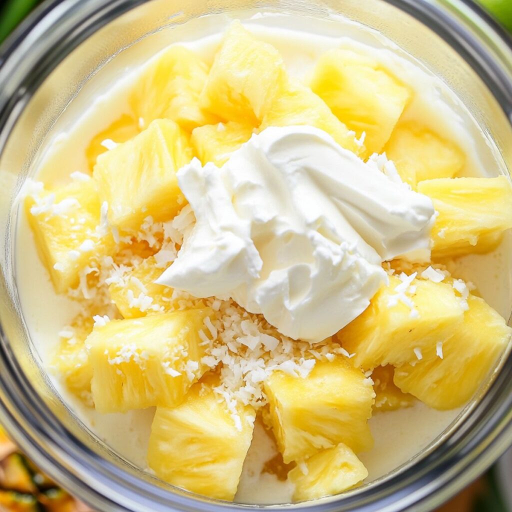 Strawberry Pina Colada - Easy Tropical Paradise in a Glass