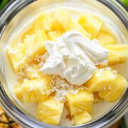 Strawberry Pina Colada - Easy Tropical Paradise in a Glass