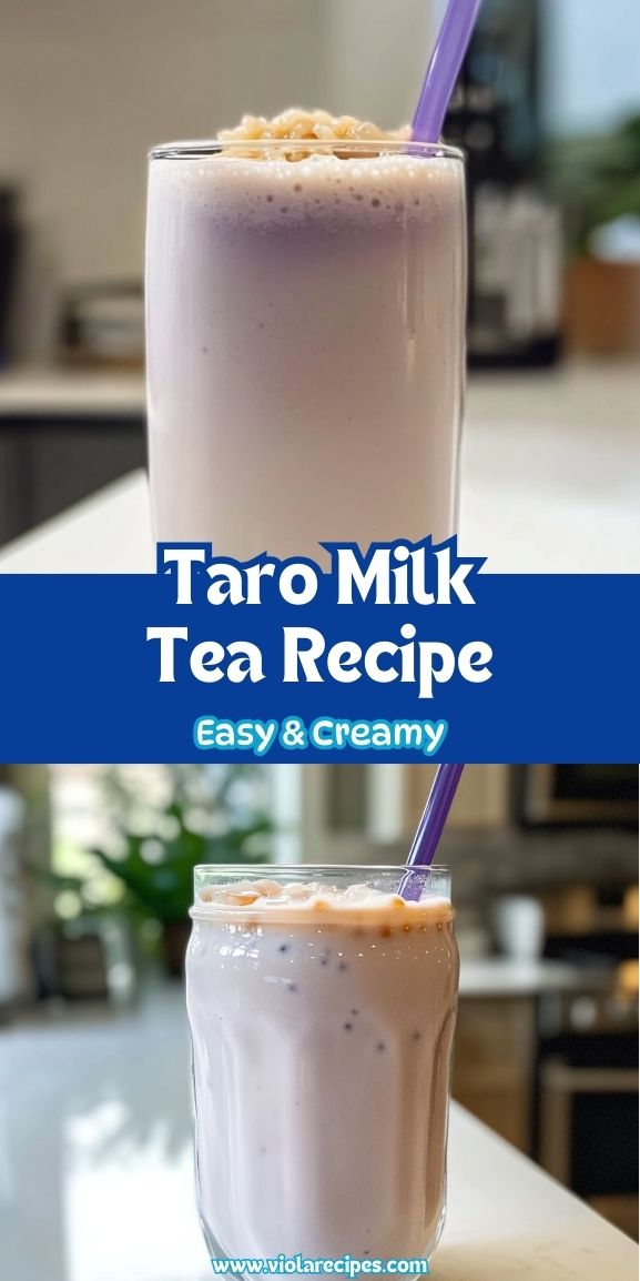 Easy Taro Milk Tea Recipe At Home In 10 Min