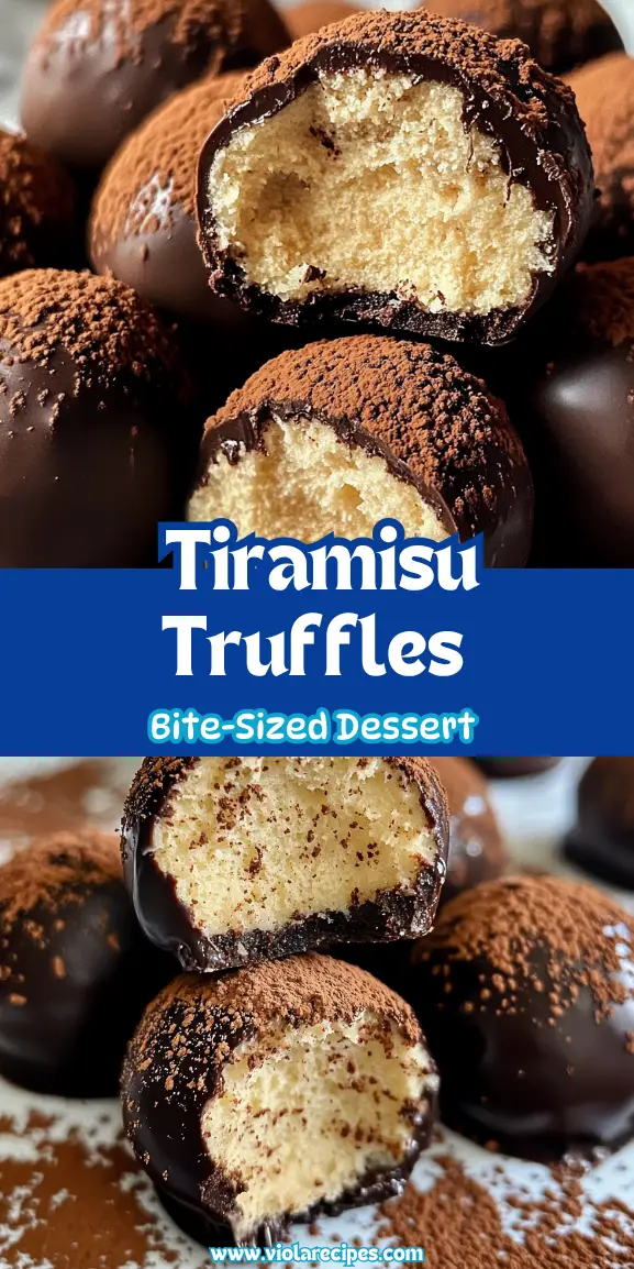 Tiramisu Truffles Recipe – Rich & Easy Italian Treats