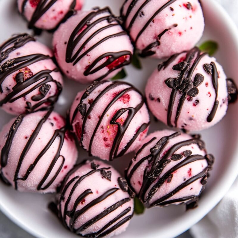 Easy Frozen Strawberry Yogurt Bites –Summer Treats in 15 Min