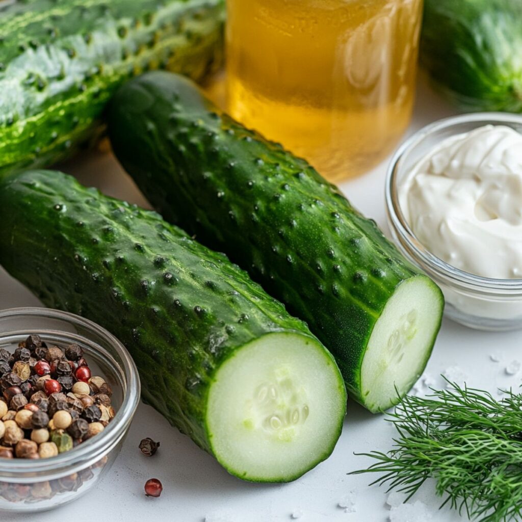Creamy Cucumber Salad with Mayo – Easy & Fresh in 15min