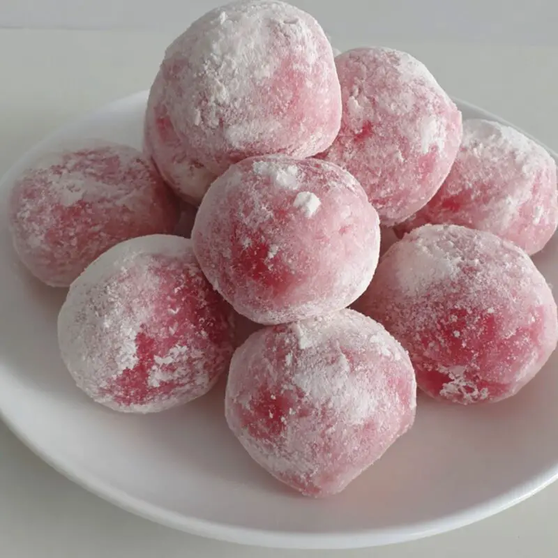 Watermelon Mochi – Easy 3 Ingredient Japanese Treats