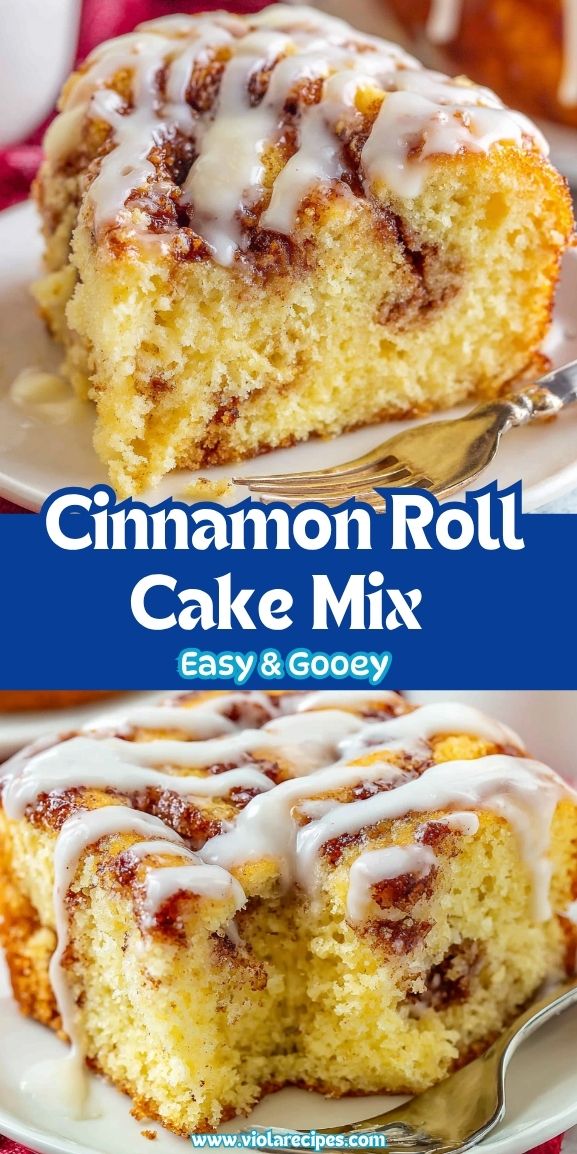 The Perfect Cinnamon Roll Cake Mix Recipe