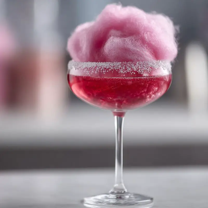 Cotton Candy Mocktail - 5 min Magical Summer Drink