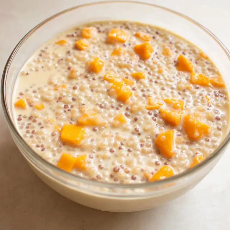 Filipino Mango Sago - Easy 4 Ingredient Dessert