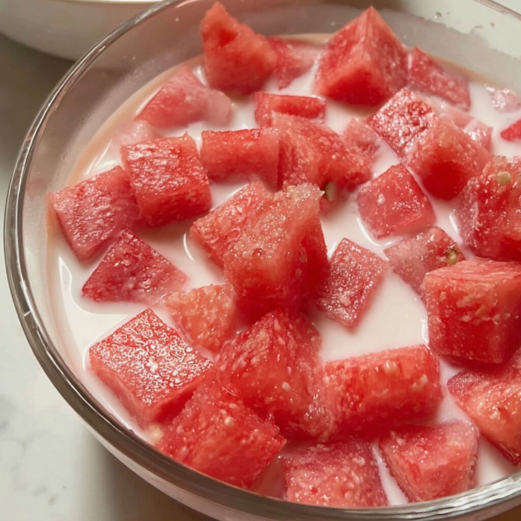 Hwachae Bowl – Easy Korean Fruit Punch with 4-Ingredient