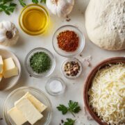 5-Minute Cheesy Garlic Pizza Recipe - Crispy & Irresistible