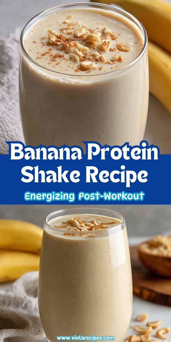 Best Banana Protein Shake ; Creamy & Nutritious in 5-min